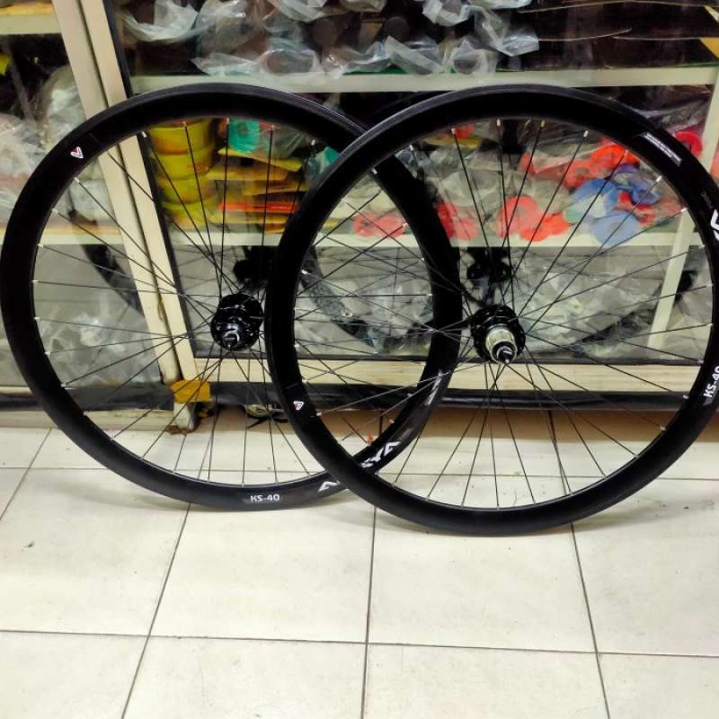 Jual Wheelset Araya 700 Ks40 Hub Raze Pro Hitam 700c Roadbike Gravel ...