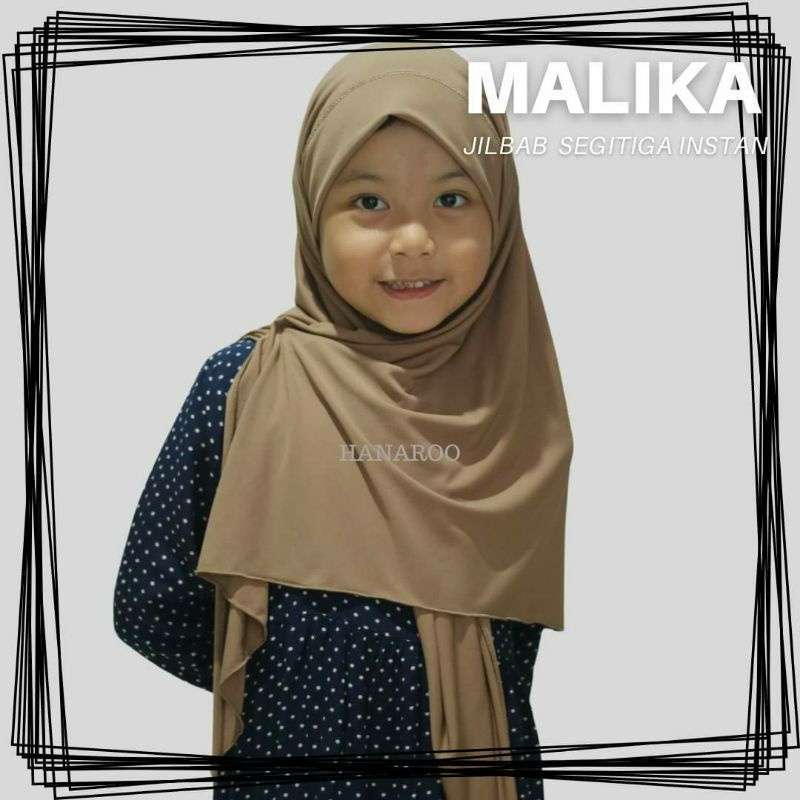 Jual Hanaroo Jilbab Instan Segitiga Malika Anak Dan Dewasa - 6y-10y ...