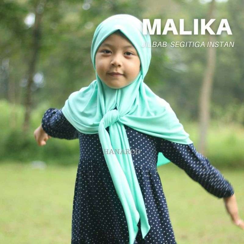 Jual Hanaroo Jilbab Instan Segitiga Malika Anak Dan Dewasa - 6y-10y ...