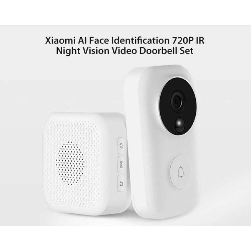 Jual Xiaomi Bel Pintu Smart With Camera Zero Ai Face Identification Di ...
