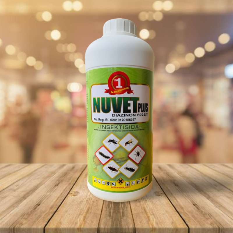 Promo Nuvet Plus 600 Ec 1 Liter-Insektisida Nyamuk Lalat Kecoa Dan ...