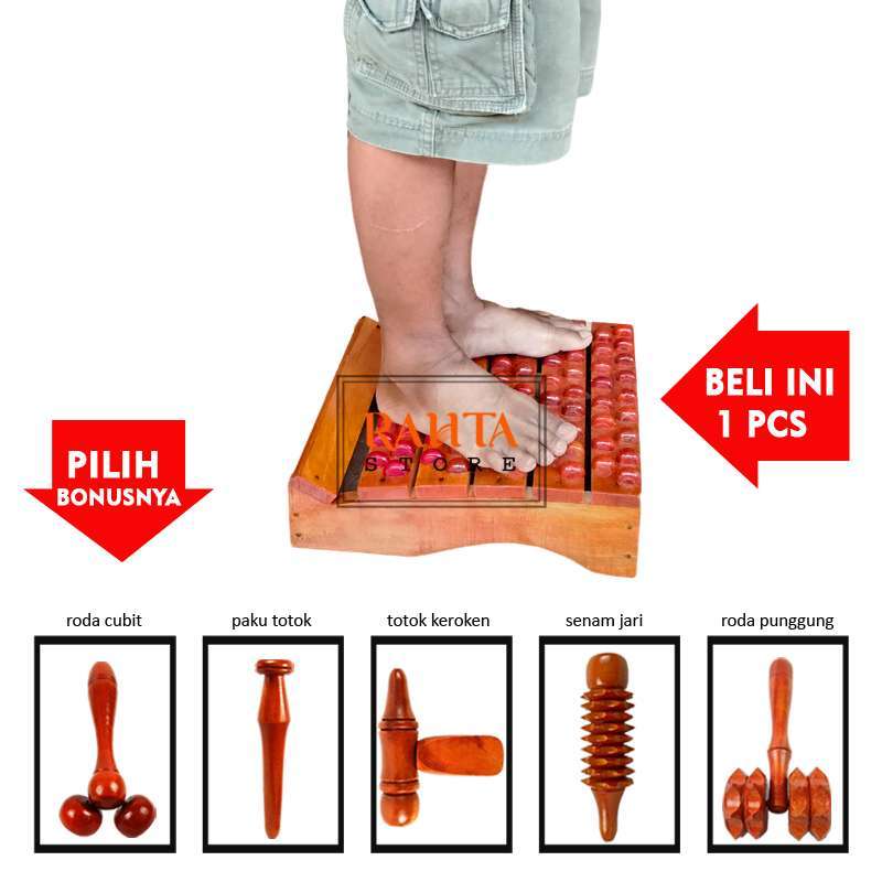 Jual BUY 1 GET 1 GIFT- Palet Duri Alat Refleksi Kaki/Alat pijat ...
