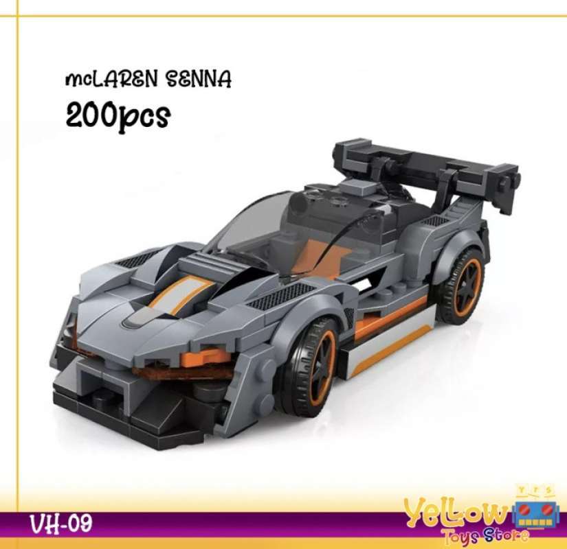 Jual Mobil Lego Speed Champions Bricks Sport Model Mclaren Senna-vh-09 ...