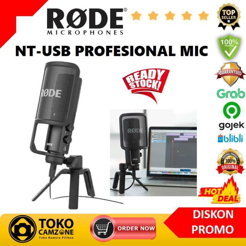 Jual Rode NT-USB Professional USB Condenser Microphone di Seller Toko ...