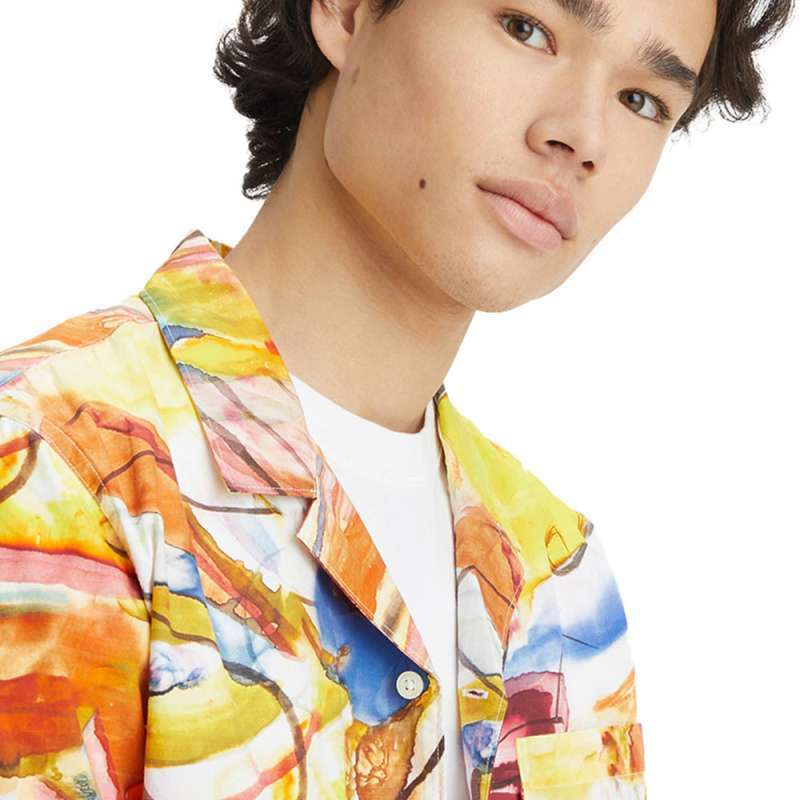 Jual Levi's® Men's Sunset Camp Shirt (72625-0077) - Xs Di Seller Levi's ...