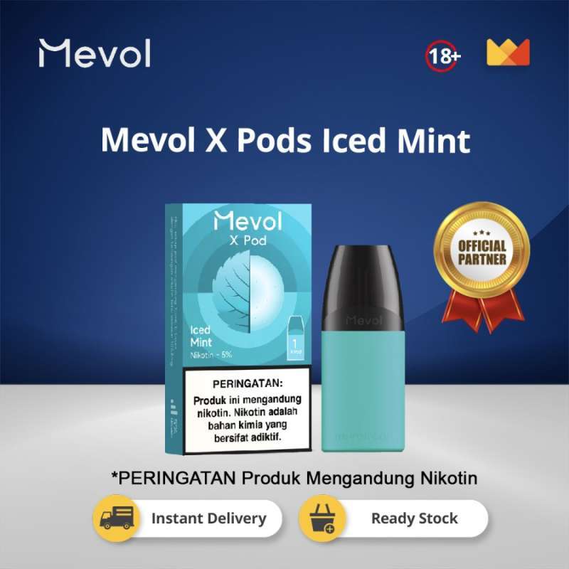 Jual MEVOL X Pods Iced Mint di Seller Raja IT - Sunter Agung, Kota ...