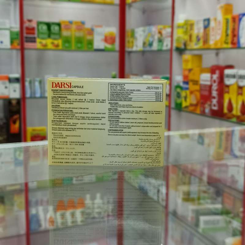 Jual darsi kapsul 12 tab di Seller Apotek Berkah Utama Farma - Tembung ...