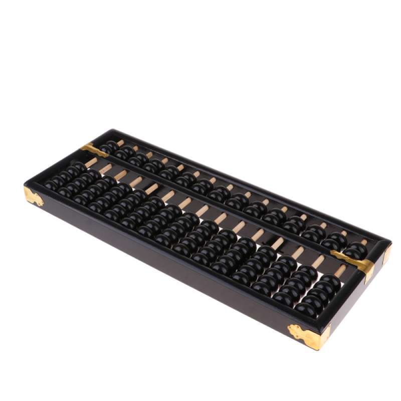Jual Ancient Wooden Chinese Bead Arithmetic Abacus Counting Tool ...