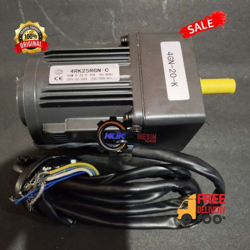 Jual Dinamo / Motor Conveyor Mesin Shrink Tunnel BS-4525 Hualian ...