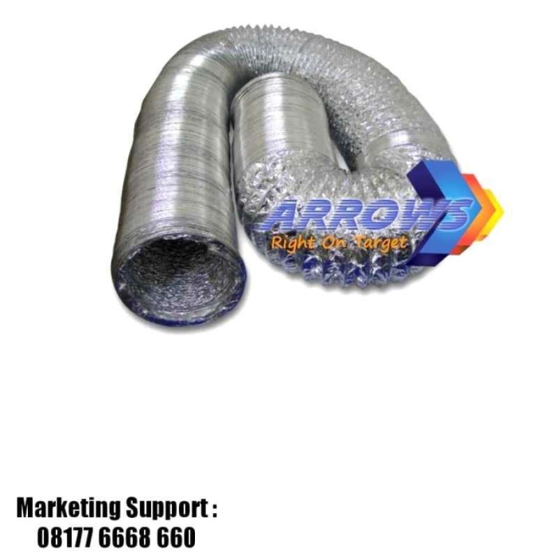 Jual Flexible Alumunium 12 Inch 10 Meter Alumunium Selang Flexible Duct ...