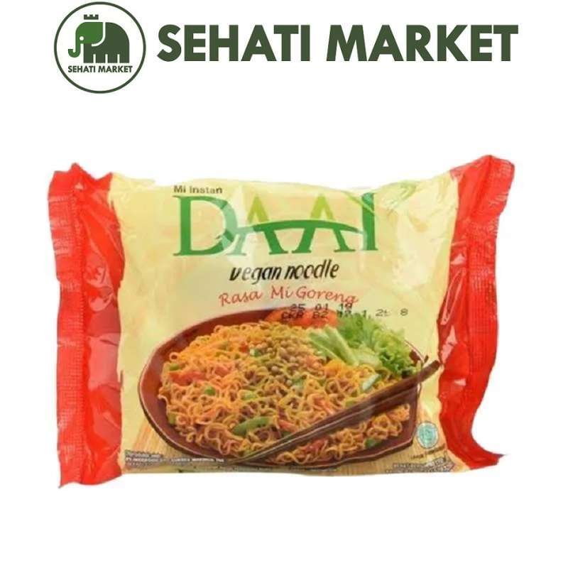 Jual Daai Mie Vegan Noodle Mi Rasa Mi Goreng 85g Di Seller Sehati ...