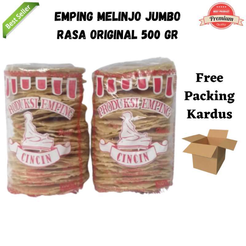 Jual EMPING MELINJO MENTAH JUMBO 1KG RASA MANIS KUALITAS SUPER ASLI ...