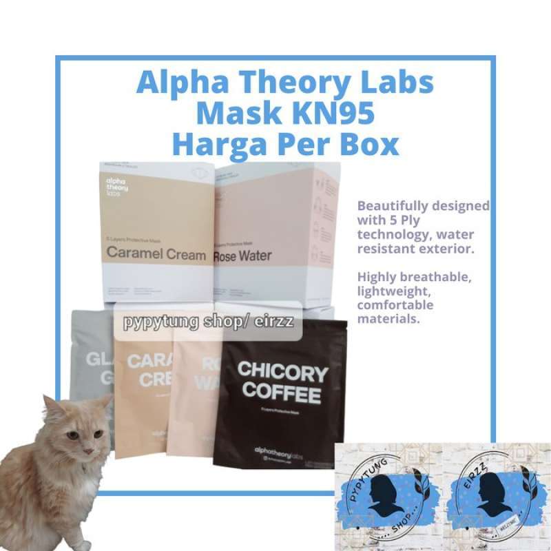 Jual Alpha Theory Labs Mask Kn95 Harga Per Box Di Seller Anes Medika ...