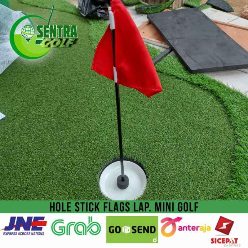 Promo Hole Mini Golf, Hole Stick Flags, Hole Cup Tiang Bendera Golf ...
