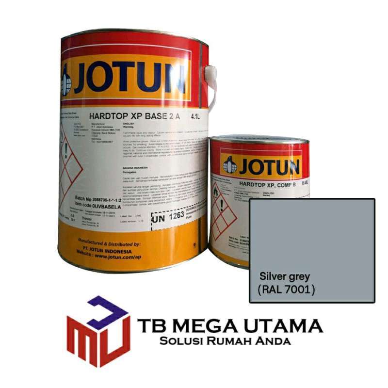 Jual Jotun Hardtop Xp - Ral 7001 Silver Grey Kemasan 5 Liter 2 Komponen ...