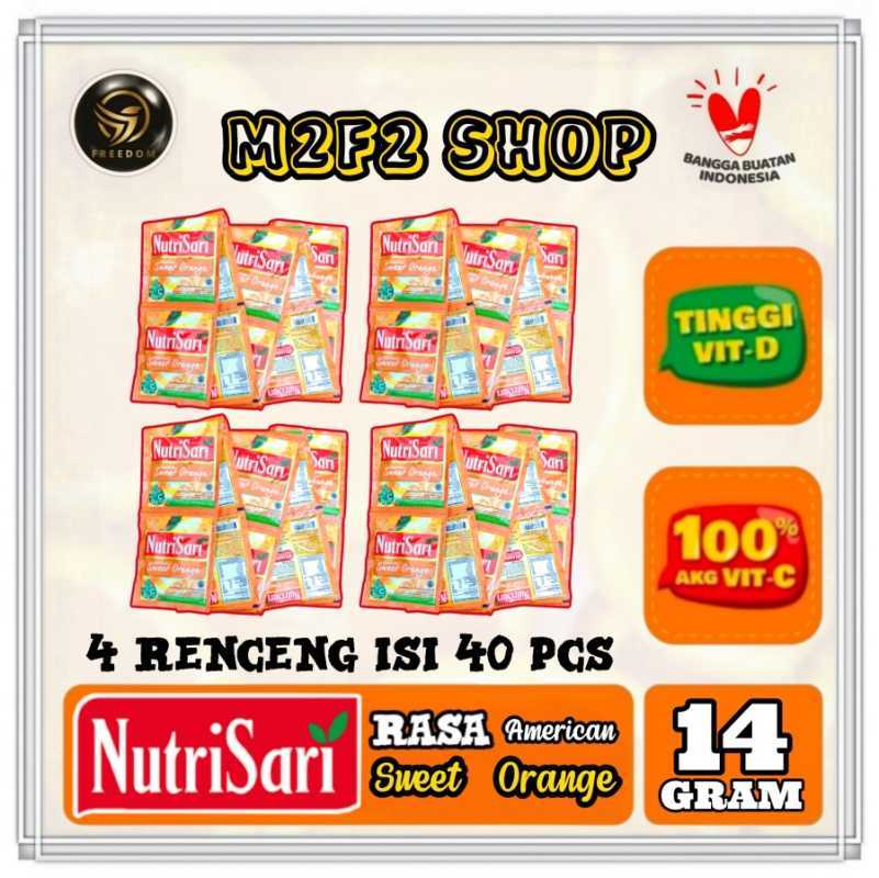 Promo NutriSari Minuman Serbuk Sweet Orange | Jeruk Sachet - 14 gr ...