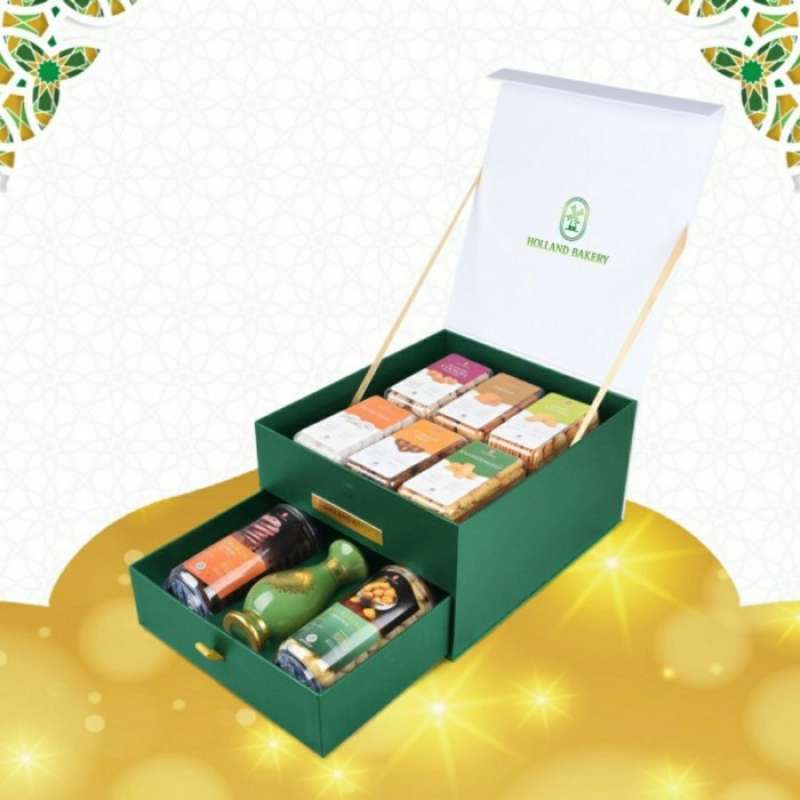 Jual Holland Bakery - Kareem Gift Box Eid Mubarak Hampers Idul Fitri ...