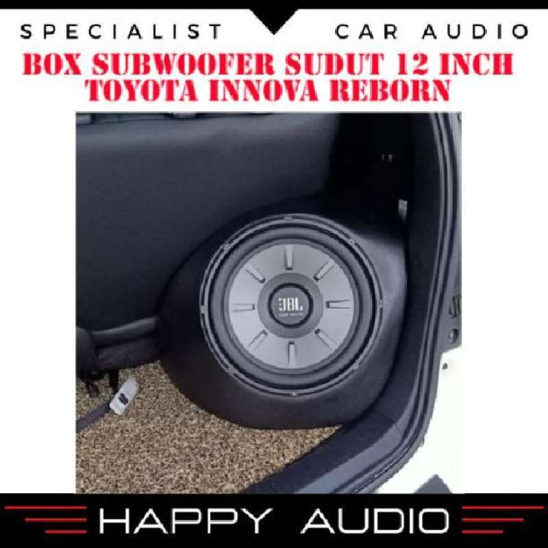 Jual Box Sudut Bahan Mdf 18mm Subwoofer Mobil 12 Inch Toyota Innova ...