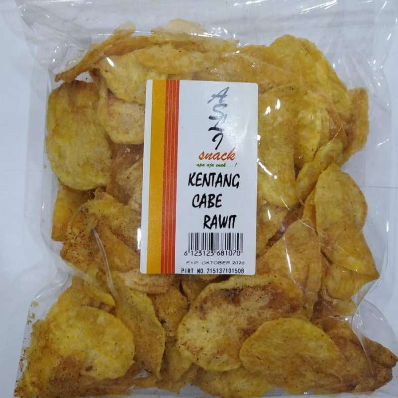 Jual Keripik Kentang Cabe Rawit A1 Asli di Seller daudsadikin93 - Tegal ...