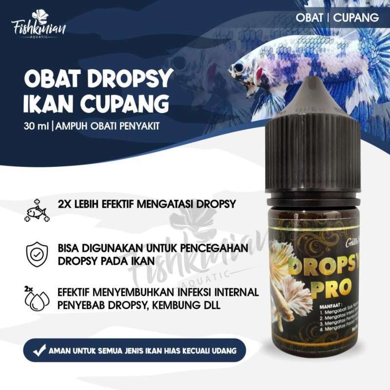 Promo Obat Dropsy Mengobati Dan Mencegah Dropsy Ikan Hias 30ml - Dropsy ...