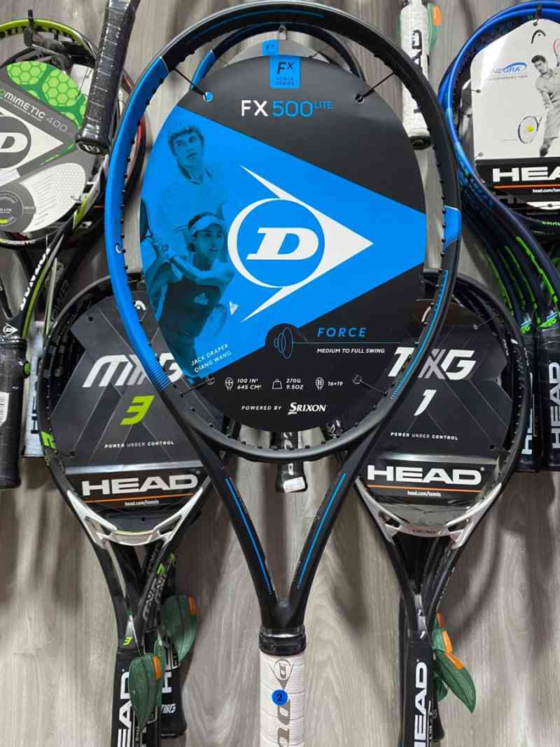 Jual Raket Tenis Dunlop FX 500 Lite Force Series [270 gram / 100 inc] di Seller SADHANA SPORT ...
