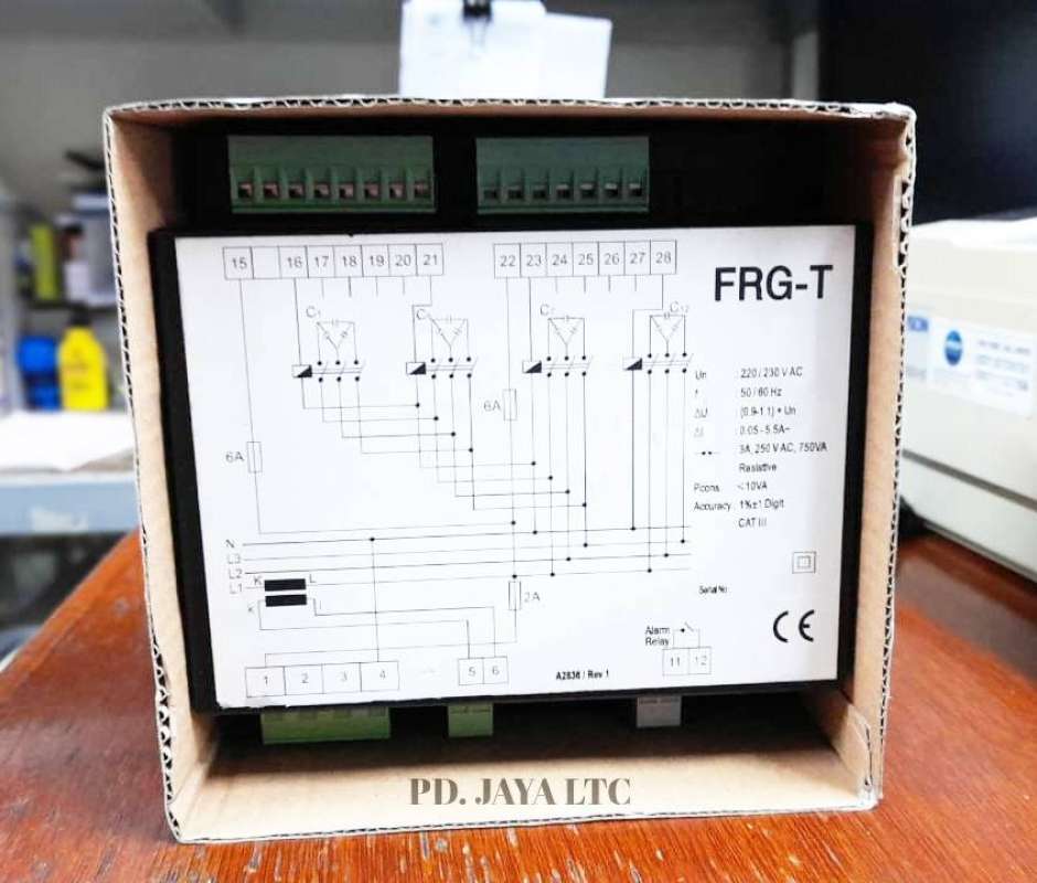 Jual Fort Power Factor Regulator/power Factor Controller Pfr 6 Step ...