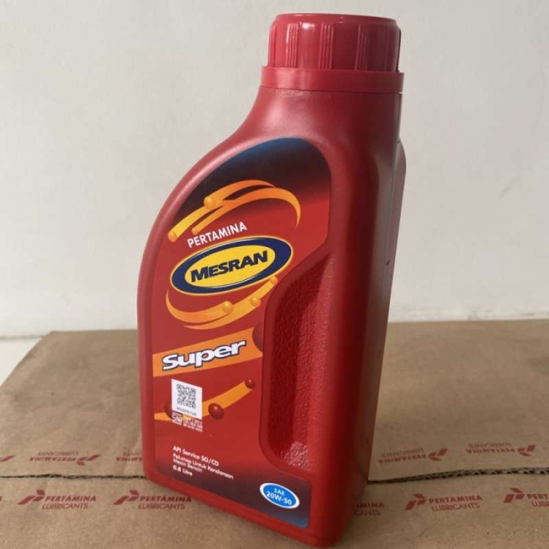 Jual 34 /dus Mesran Super 0,8l Isi 24 Pertamina Oli Oil Motor Mesin Sae ...