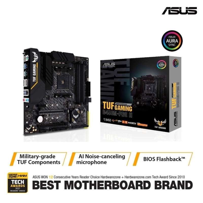 Jual ASUS MOTHERBOARD TUF GAMING B450M-PRO II di Seller ASUS Component ...