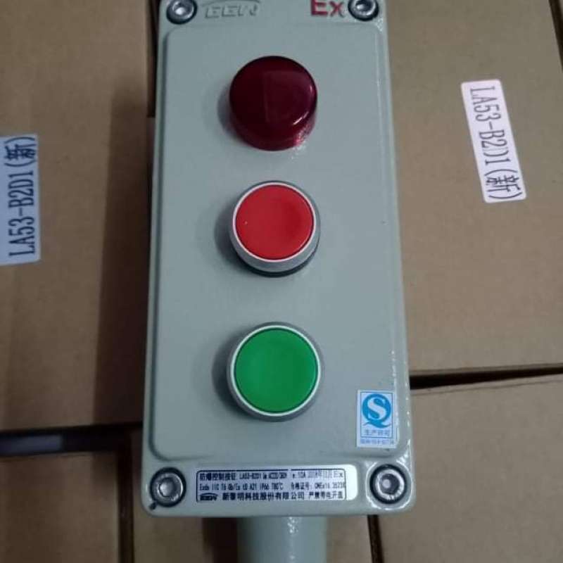 Promo PUSH BUTTON ON OFF BERIKUT PILOT LIGHT EXPLOSION PROOF Diskon 33% ...
