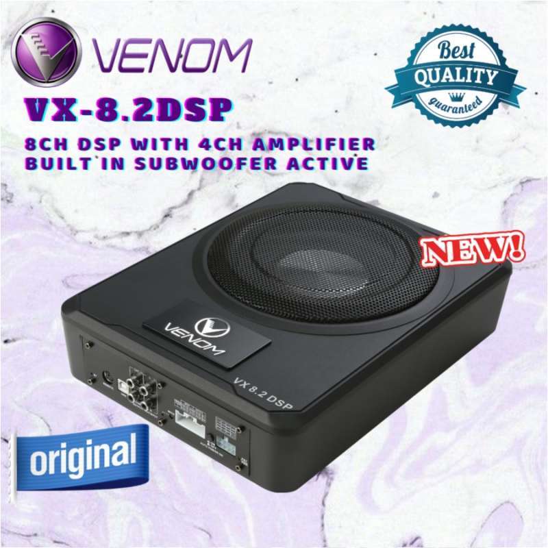 Promo Venom Vx-8.2dsp Processor Dsp Built In Subwoofer Kolong Aktif Vx ...