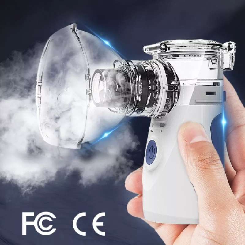 Promo MESH NEBULIZER PORTABLE NEBULISER PORTABEL ALAT UAP INHALASI ASMA ...