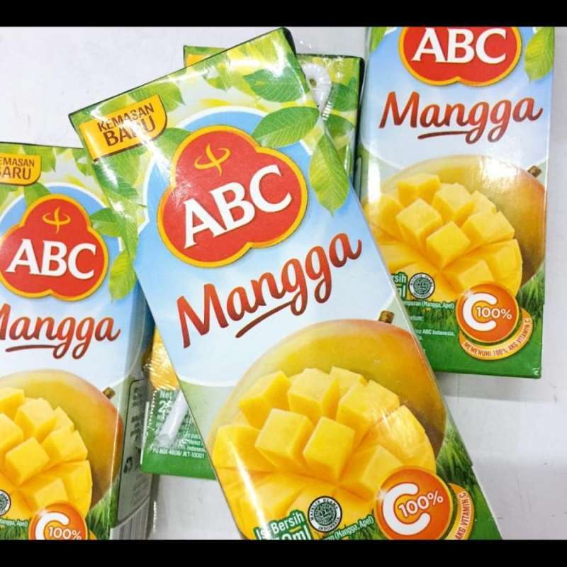 Jual Jus Sari Buah Mangga ABC Mango Juice 250 ml - Kental Sari Buahnya ...
