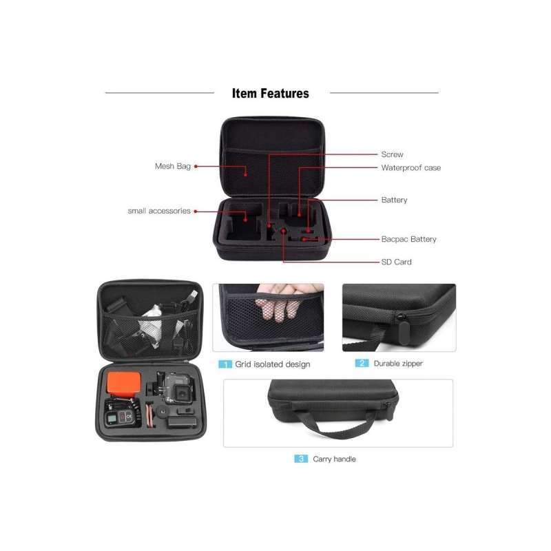 Promo Akaso Carry Case Safe Carrying Case For Akaso Action Cameras ...