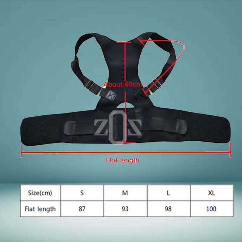 Jual Penyangga Penegak Punggung Bahu Posture Corrector Body Support - L ...