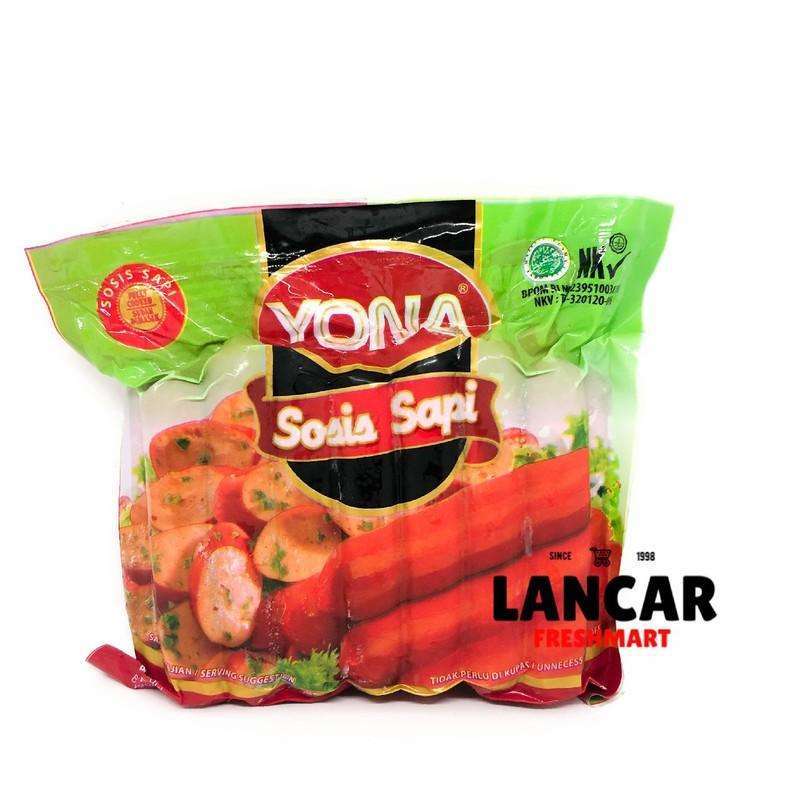 Jual Yona Sosis Sapi 450gr di Seller LANCAR FRESHMART Official Store ...