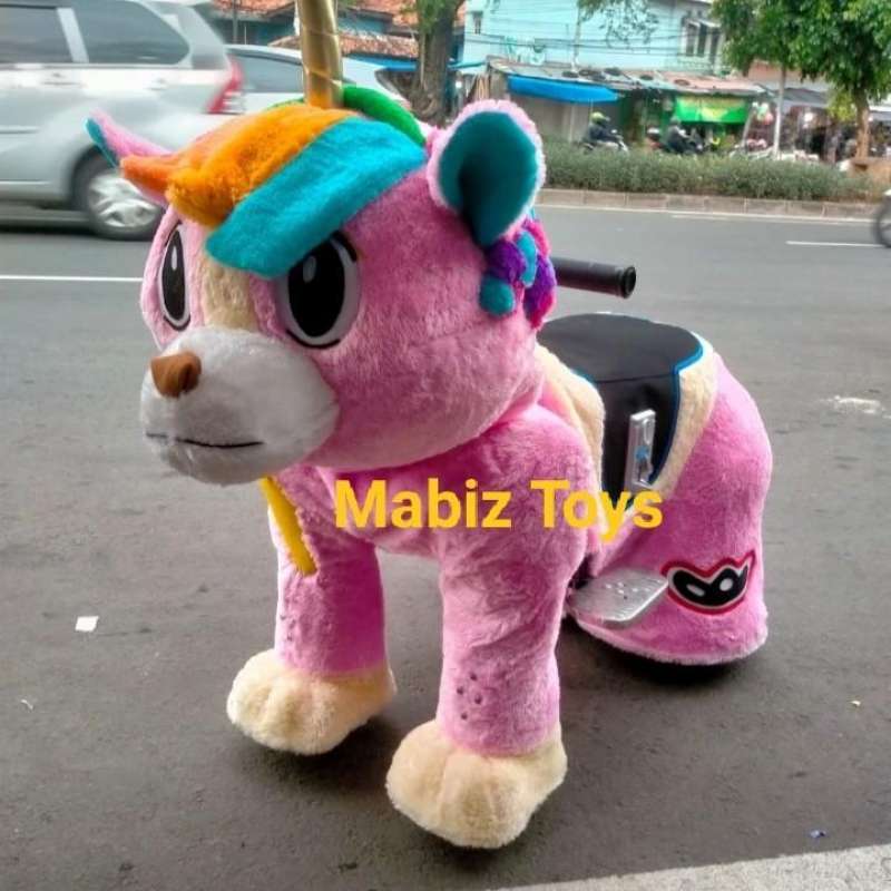 Jual Animal ride elektrik unicorn una ukuran M di Seller MabizToys ...
