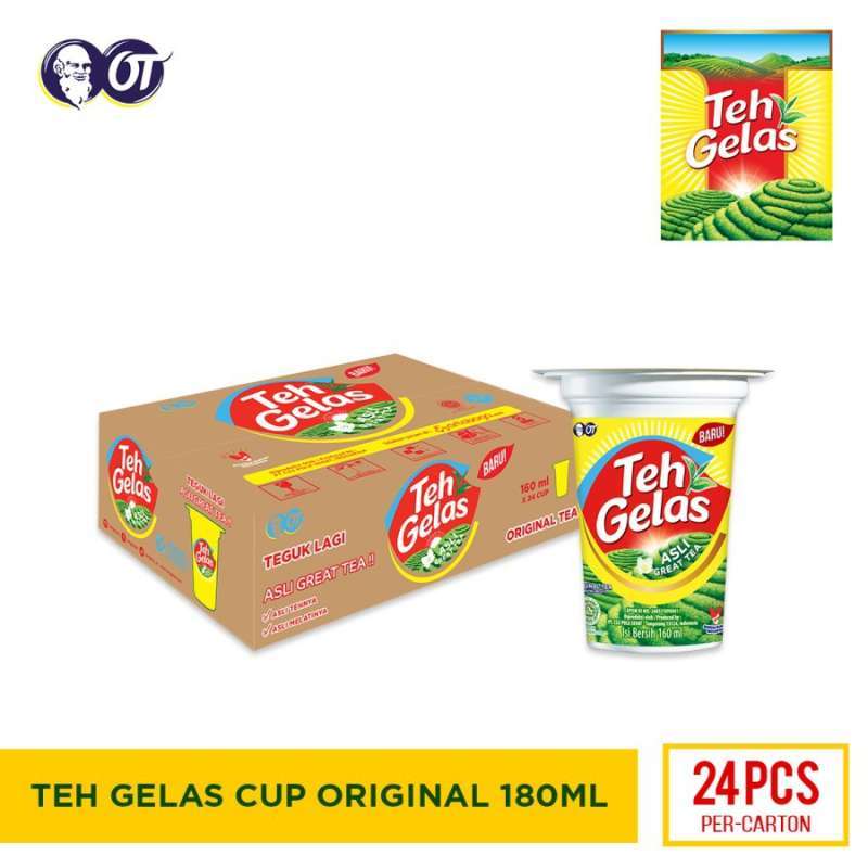 Jual Teh Gelas Cup 160 Ml Karton Dus Di Seller Pary_shop - Cigondewah Rahayu, Kota Bandung | Blibli