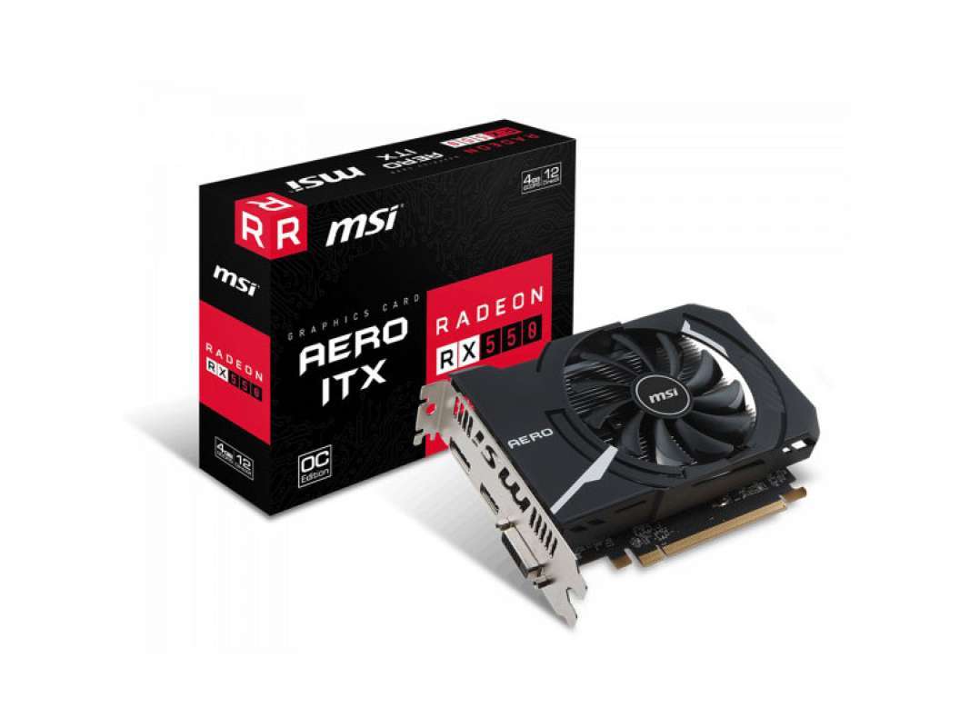 Jual Msi Radeon Rx 550 4gb Ddr5 - Aero Itx 4g Oc Di Seller Enter ...