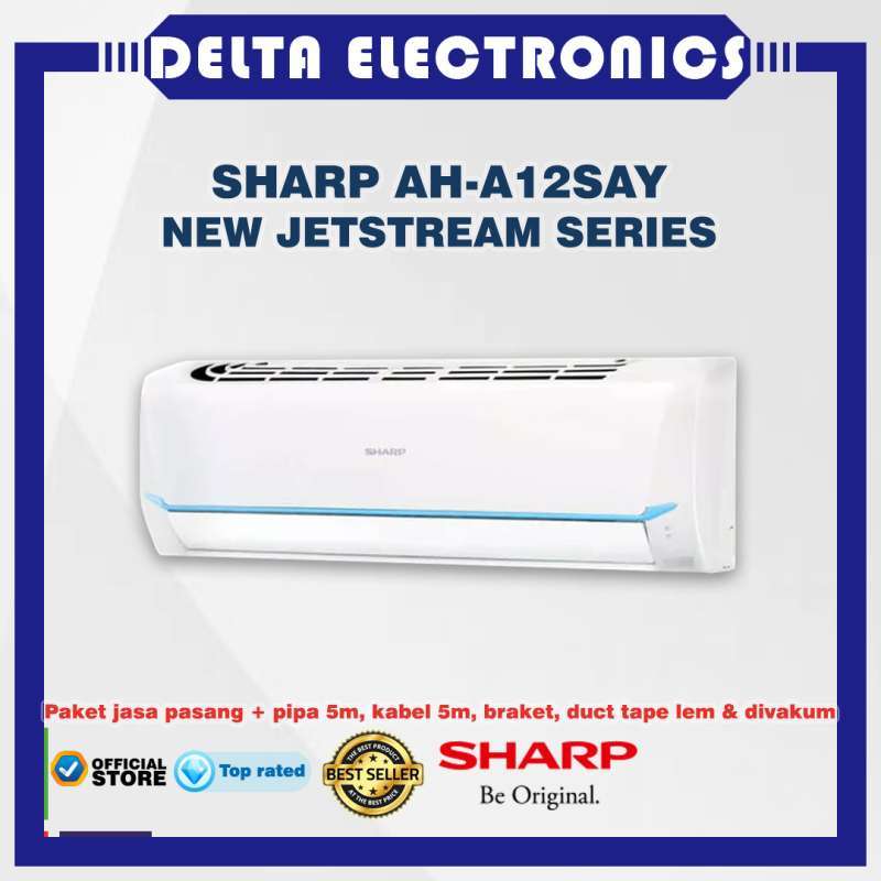 Promo Sharp AH-A12SAY Standart AC Split [1.5PK] +Instalasi+Vacum+Pipa ...