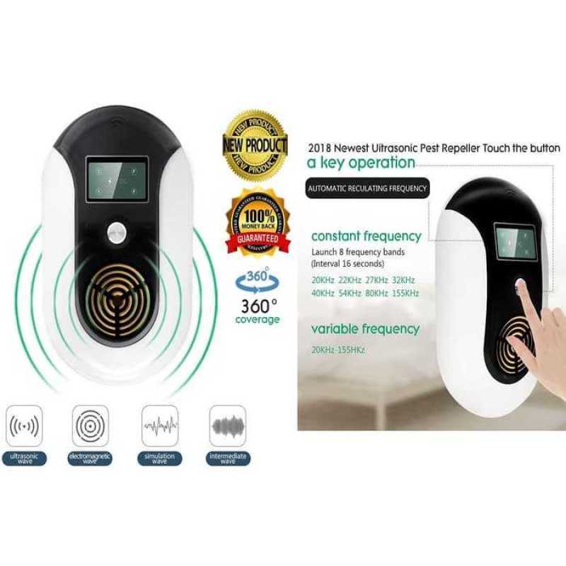 Promo ssmod Ultrasonic Pest Repeller Multiple Sound Waves Smart ...