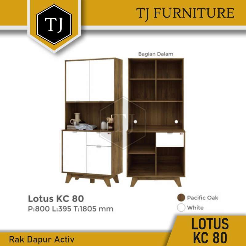 Jual Activ Kichen Cabinet Lotus KC 80 Lemari Dapur / Rak Kabinet Dapur ...