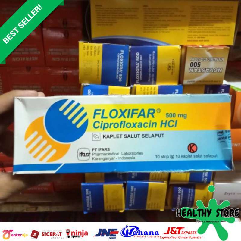 Jual Floxifar 500 Mg Per Strip Original Di Seller Hakim Shop - Pal ...