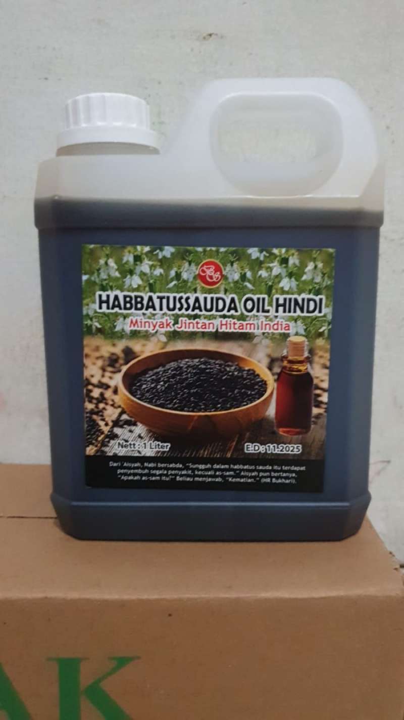 Jual Minyak Jintan Hitam Habbatussauda Oil Curah 1liter Di Seller Nur ...