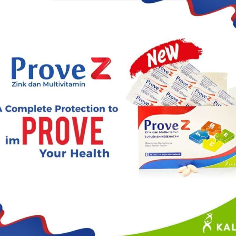 Promo PROVE Z MULTIVITAMIN DAN ZINC 100TABLET (1BOX) Diskon 33% di ...
