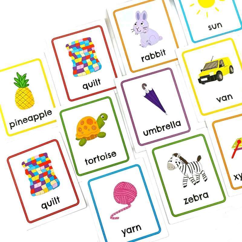 Promo My Giant Abc Flashcards With 27 Giant Cards Diskon 4% Di Seller ...