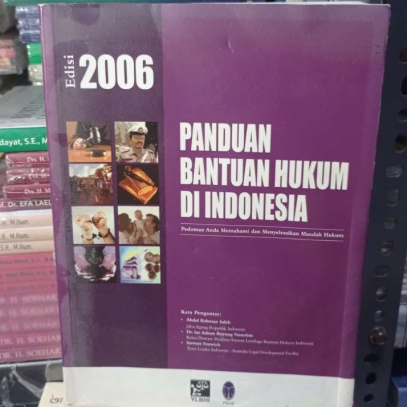 Jual Buku Panduan Bantuan Hukum Di Indonesia Edisi 2006 Ori Di Seller Bane Store - Pondok Bambu ...
