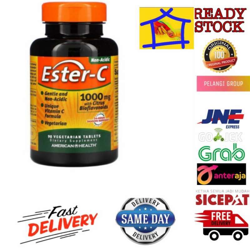 Promo ESTER C 1000MG CITRUS BIOFLAVONOIDS 90TABLETS EXPIRED 2024 Diskon ...