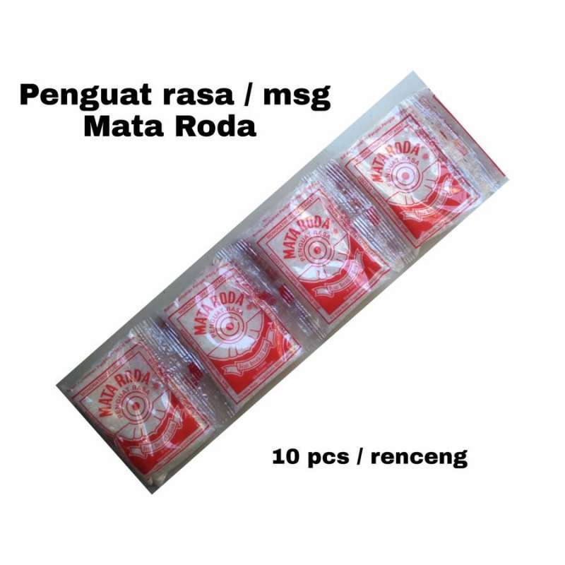 Jual Penguat rasa msg mata roda 12 gram di Seller Sembako Bismillah ...