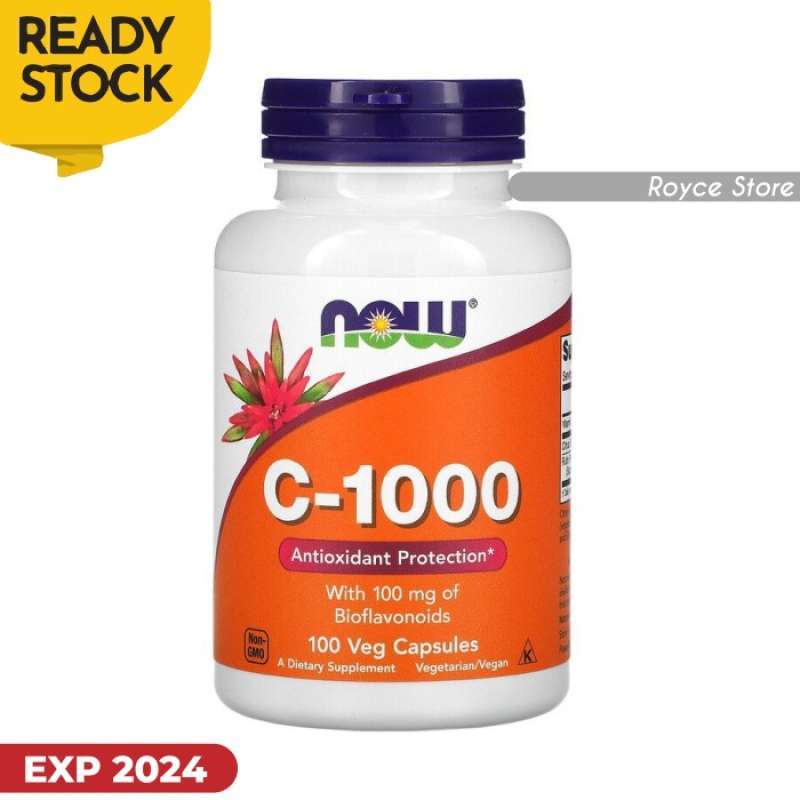 Promo NOW FOODS, C-1000, 100 VEG CAPSULES Diskon 33% di Seller Nur Nur Toko - Tegal Parang, Kota ...