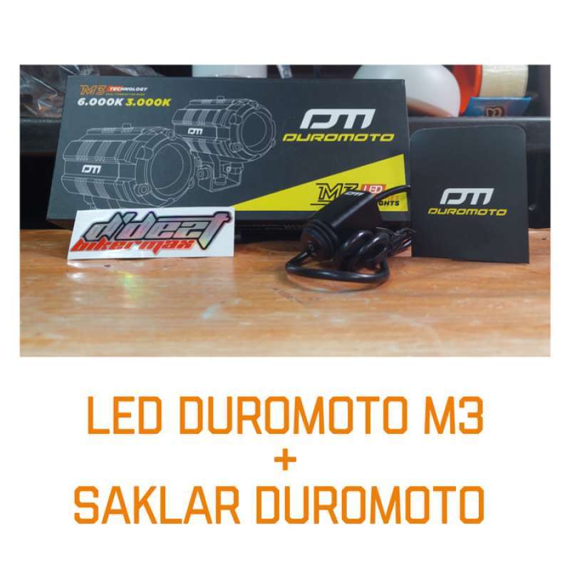 Promo Senlo M3 Pro Duromoto Lampu Tembak Led Foglamp Motor Mobil - M3 ...
